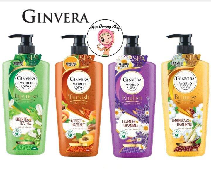 Ginvera World Spa Shower Scrub / Mandian 750ml | Lazada