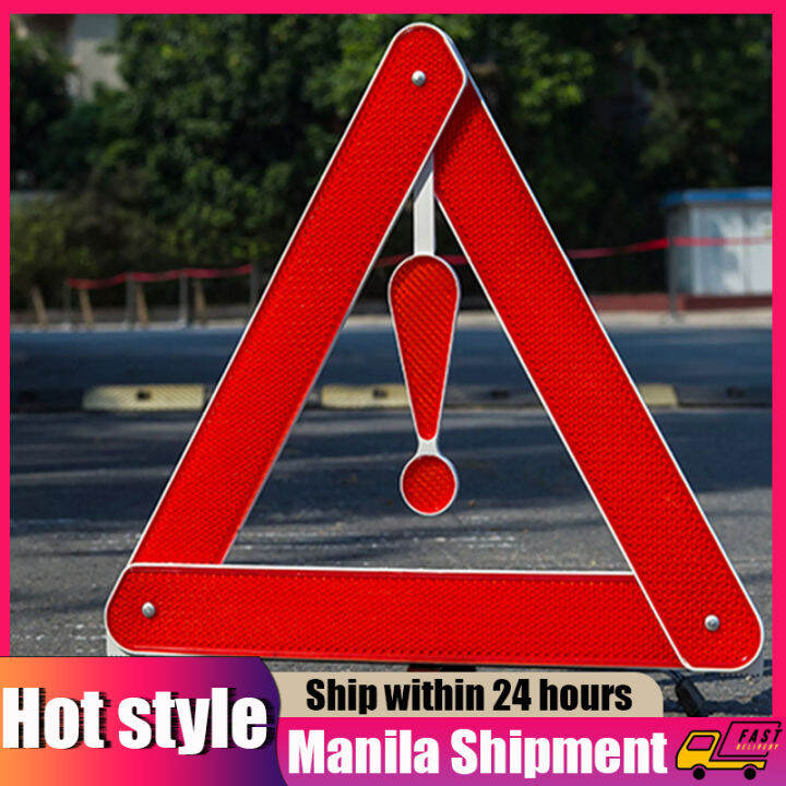 【Original + 24 hours delivery】Car Early Warning Device Triangle Sign ...