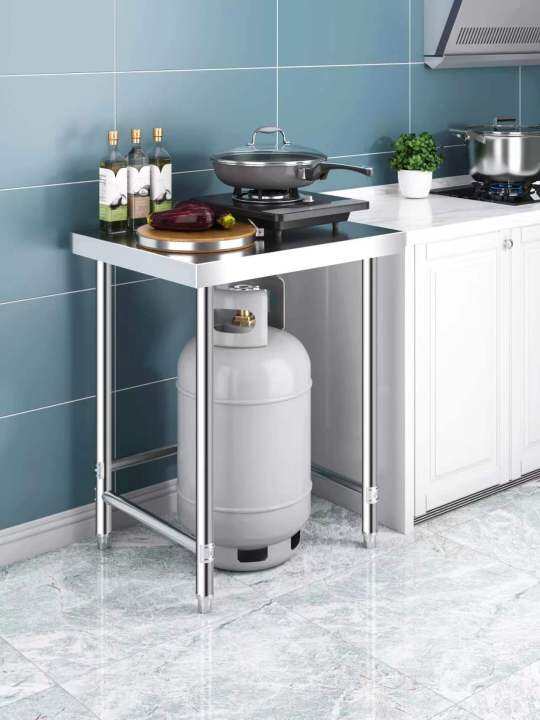 Single-story kitchen console commercial stainless steel thickened ...