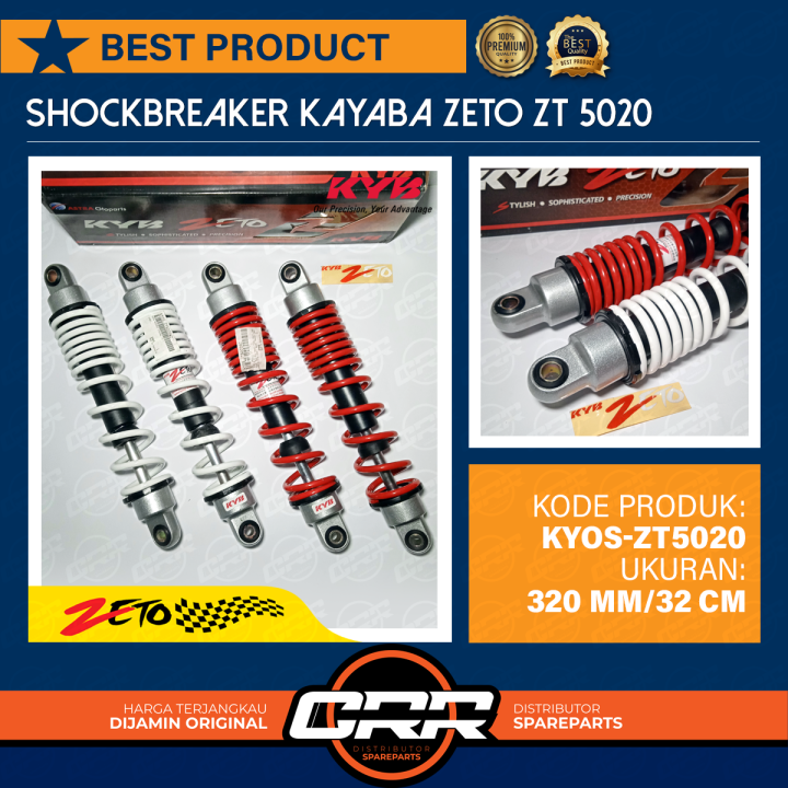 Shockbreaker Sok Belakang Sokbreker KAYABA ZETO Honda Mega Pro All Varian Tiger All Varian GL ...