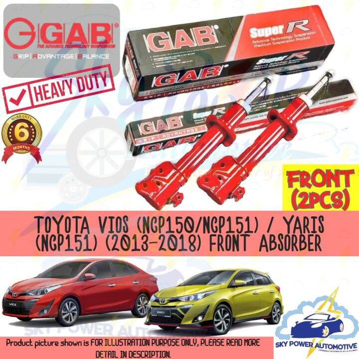 TOYOTA VIOS NCP150 NCP151 / YARIS NSP150 NSP151 GAB SUPER R SPORT ...