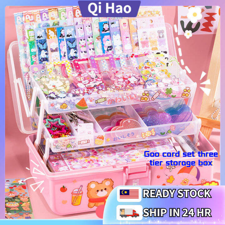 DIY Goo Card Goo card sticker Goo card package Goo card tray Hand ...