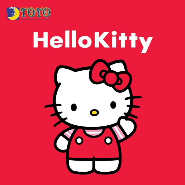 TOTO KITTY KT62 (ชุด 4ชิ้น) ผ้าปูที่นอน ไม่รวมผ้านวม (ขนาด 5ฟุต 6ฟุต ...