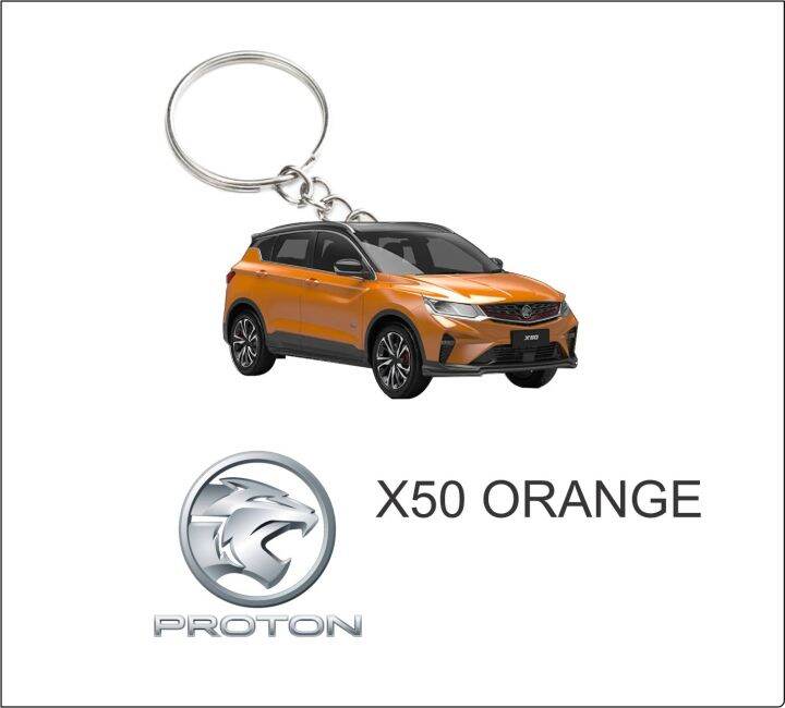 proton x50 orange keychain 2d X50 oren | Lazada