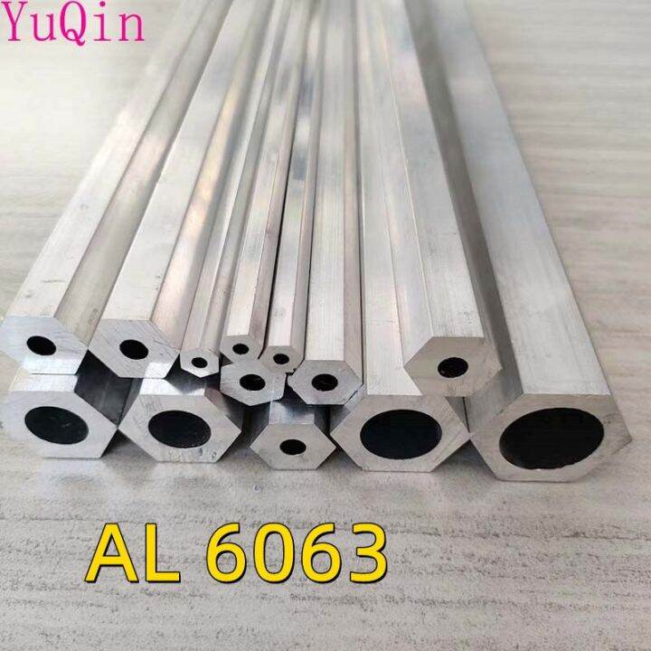 All~Size 6063 AL Hexagonal tubing Hexagonal aluminum tube Hollow ...