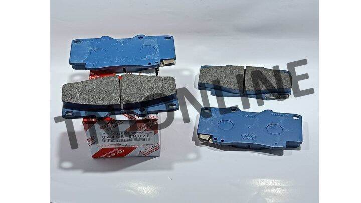 TOYOTA FRONT BRAKE PADS-TOYOTA HILUX VIGO 2.5,KUN25 (04465-0K020) D2215 ...