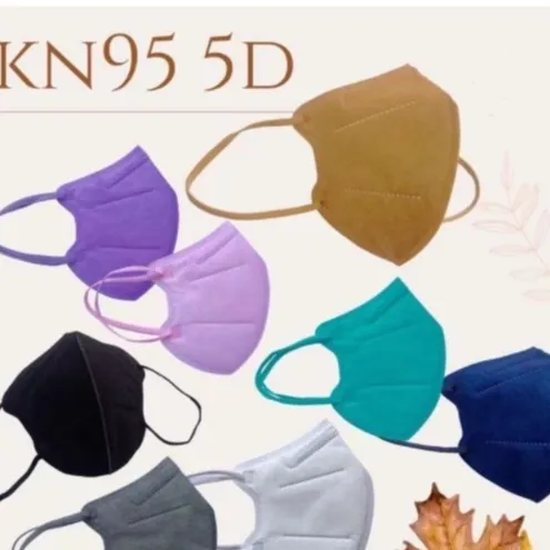 ''5D" COD KN95 5D Mask 10pcs/pack KN95 Face Mask Mouth lvta 5D 5-Layers Masks Anti-Dust | Lazada PH