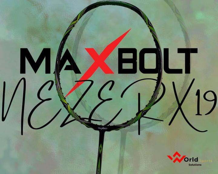 MAXBOLT NEZER X19 GREEN (Smash & Speed) (7u) (max 30lbs) ( 100% ...