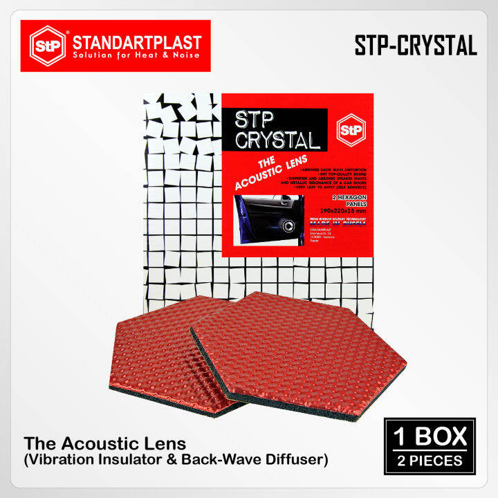 STP CRYSTAL The Acoustic Damping Materials- (1 Box) | Lazada