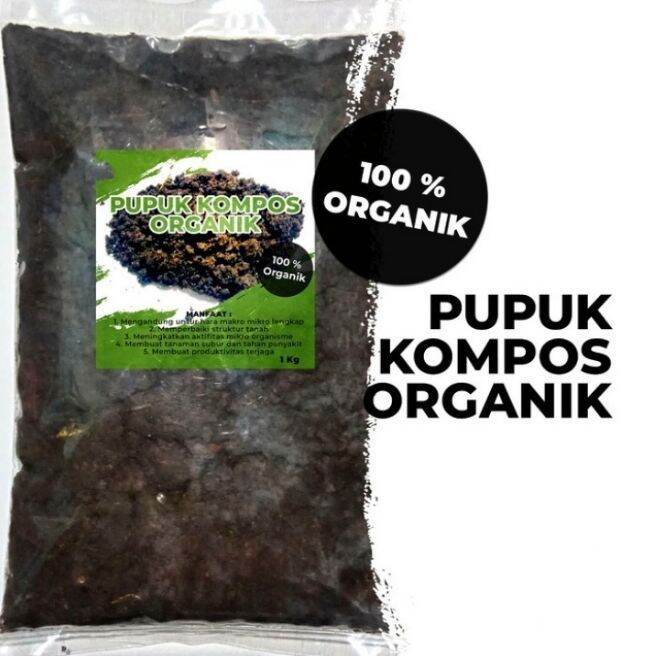 Pupuk Kompos Organik 1KG Kemasan Ulang | Lazada Indonesia