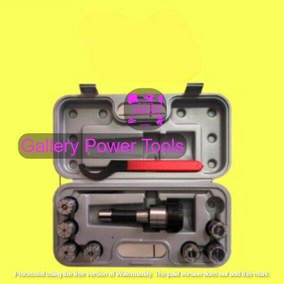 Collet Set R8 Oz25 kolet arbor chuck cekam milling R 8 Oz 25 7pcs | Lazada Indonesia