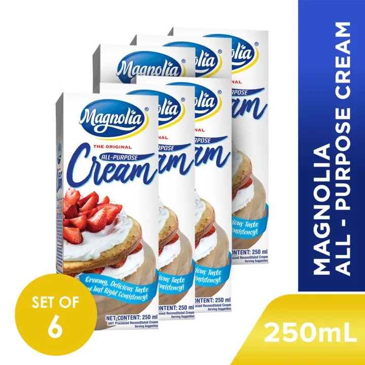 Magnolia All Purpose Cream (250ml) Set of 6 | Lazada PH