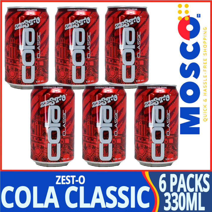 Zest-O Cola Classic 330ml pack of 6 | Lazada PH