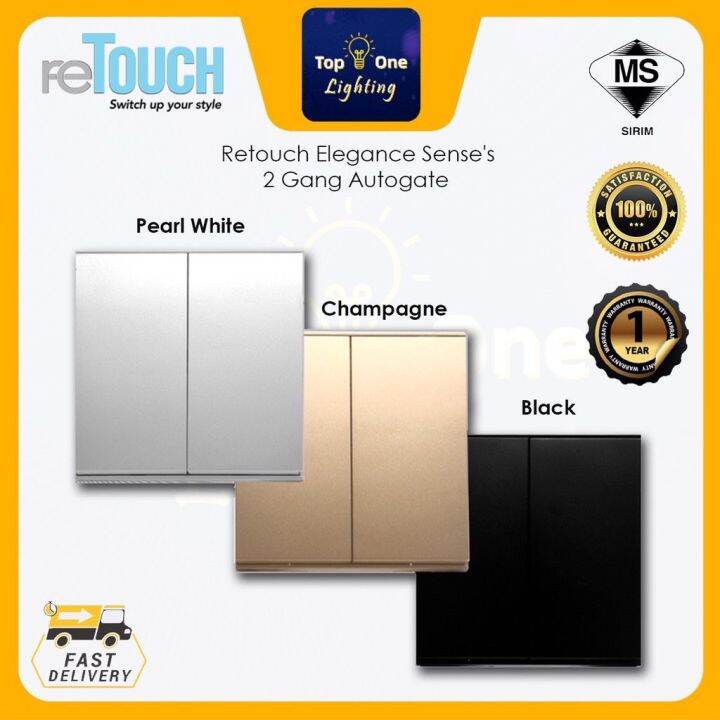 🔥SIRIM🔥Retouch Elegance Sense's Switch Socket Modern Design SIRIM ...