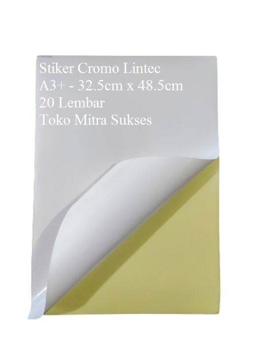 Stiker Cromo A3+ - 32.5cm x 48.5cm isi 20 Lembar | Lazada Indonesia