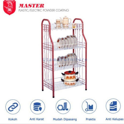 Rak Piring Master Susun 4/ Rak Piring Tebal dan Serbaguna MASTER ...