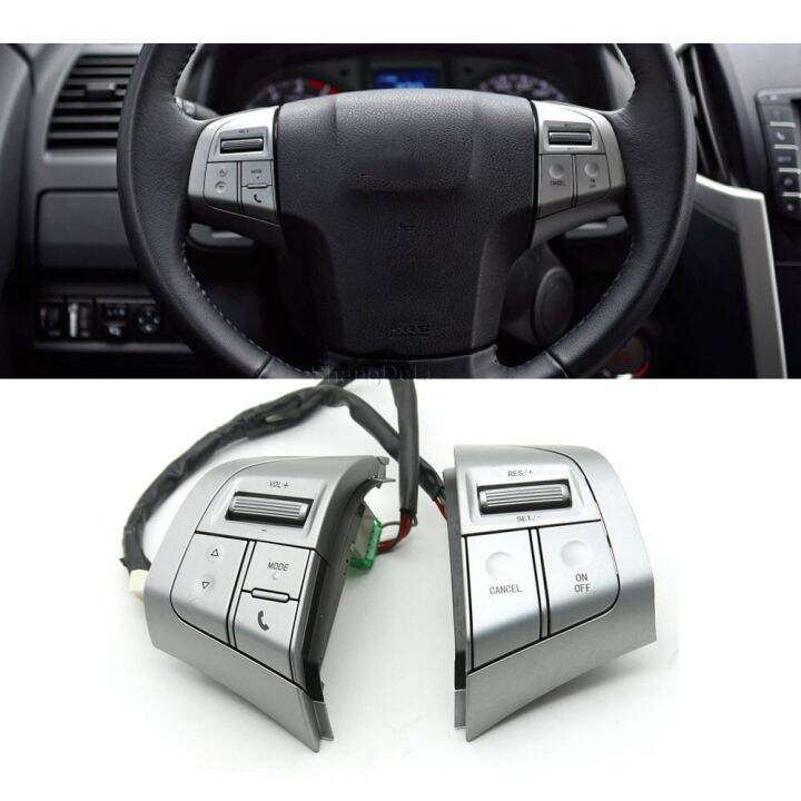 Auto Steering Wheel Cruise Control Switch Audio Volume Button For Isuzu ...