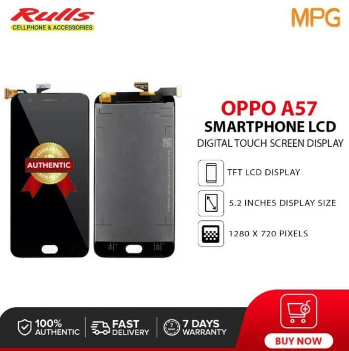 Smartphone LCD for Oppo A57 Digital Touch Screen Display Frame Assembly ...