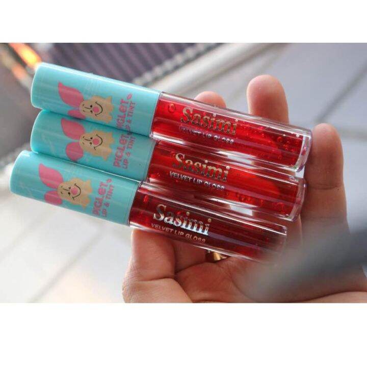 SASIMI PIGLET LIP & CHEEK LIPTINT MOIST | Lazada Indonesia