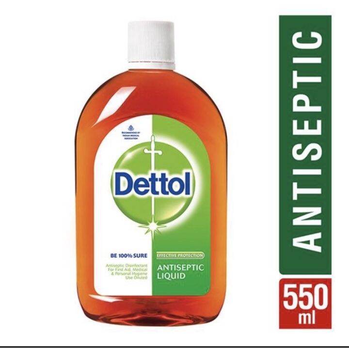 Dettol Antiseptic Disinfectant liquid For First aid Surface Cleaning ...