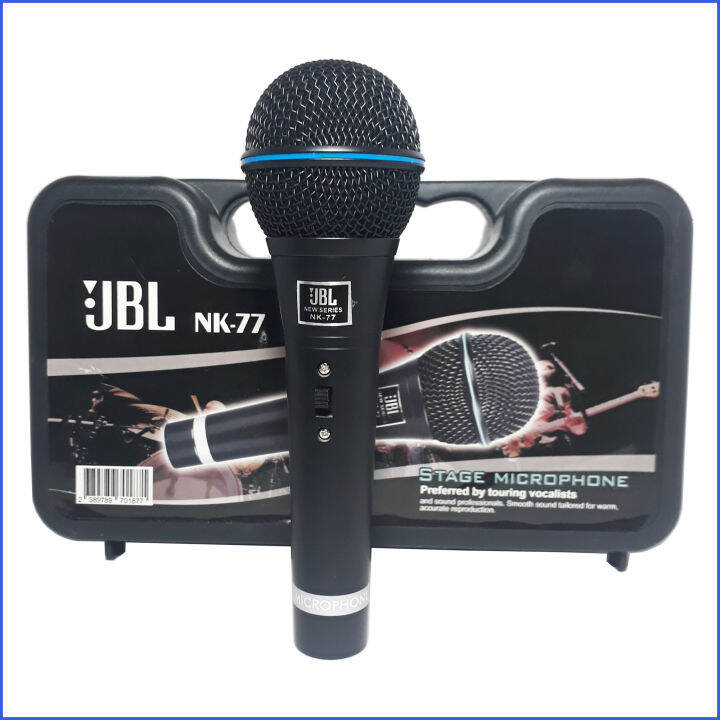 JBL Microphone Kabel NK-77 Mic Super Body Besi dilengkapi koper | Lazada Indonesia