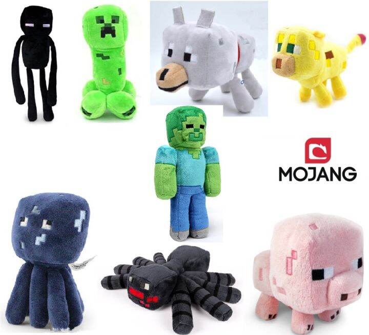 [HCM]Nhồi bông minecraft mini chính hãng Mojang | Lazada.vn