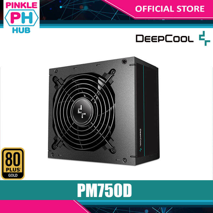 PinkleHub | DEEPCOOL PM750D - 750W 80 Plus Gold Power Supply Unit (R ...