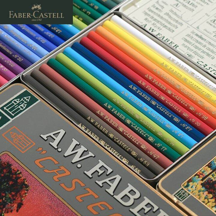 Faber Castell A.W.Faber Polychromos Oily Colored Pencils 12/24/36 ...
