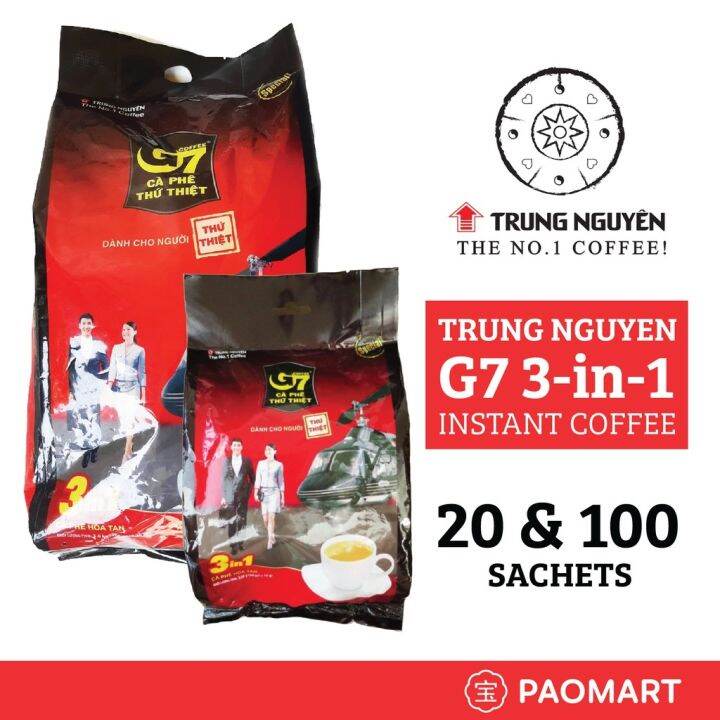 Trung Nguyen Instant Coffee G7 3-in-1 Vietnam | Lazada PH