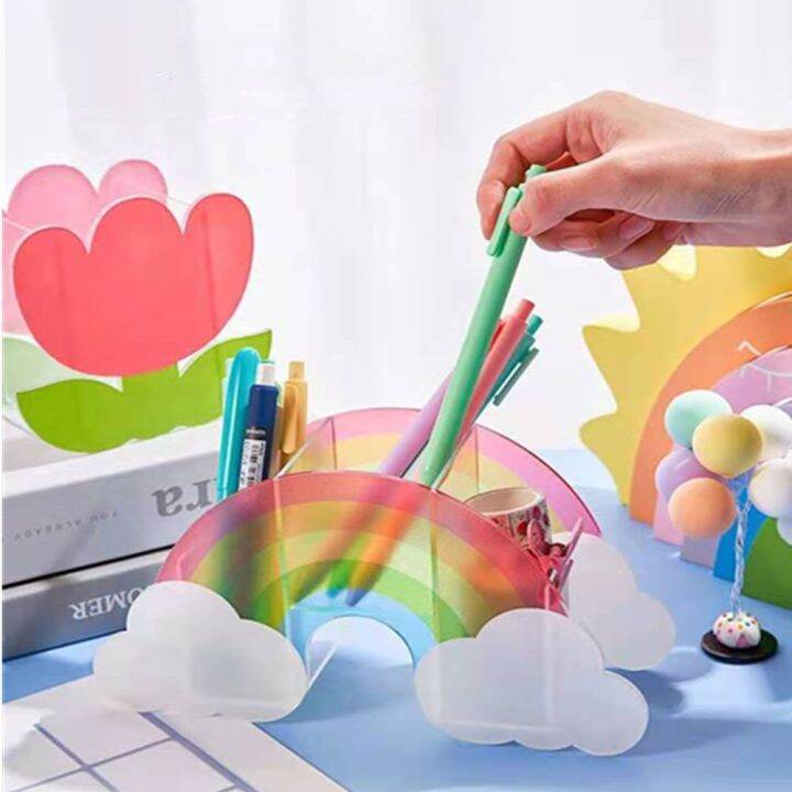 LYU STORE อุปกรณ์ตกแต่งบ้านเก็บเครื่องสำอางเครื่องเขียนอเนกประสงค์ ...