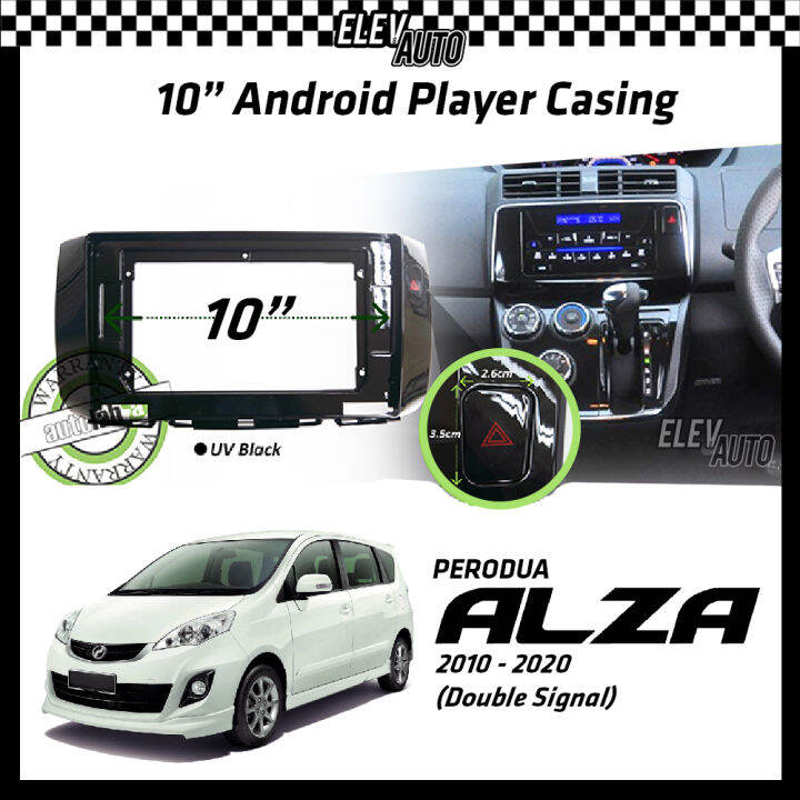 Perodua Alza 2010-2020 Android Player Casing 10" with Player Socket ...