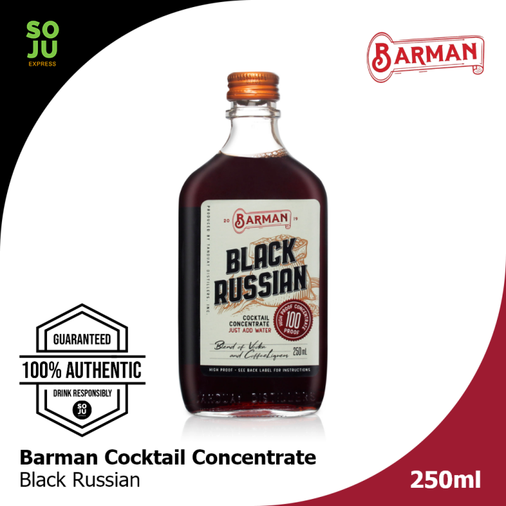 Barman Cocktail Concentrate - Black Russian 250ml | Lazada PH