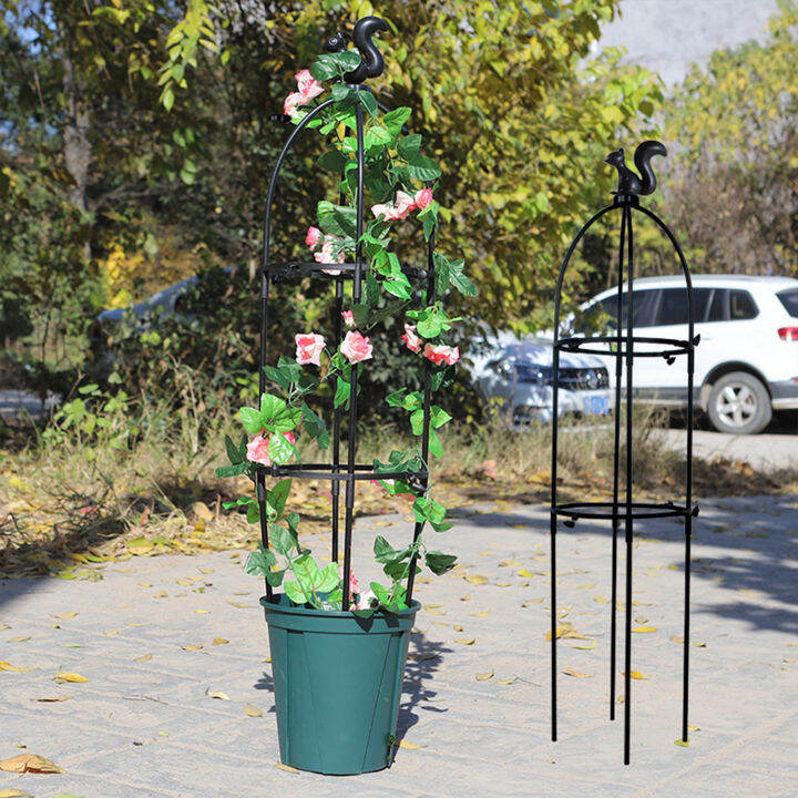 [wondering] Garden Trellis Flower Stand Spliced Plant Support Climbing ...