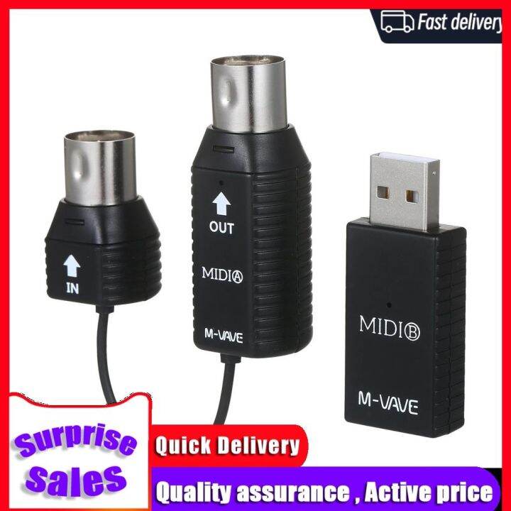 [Fast delivery]M-VAVE MS1 Mini Wireless Transmission System MIDI System ...