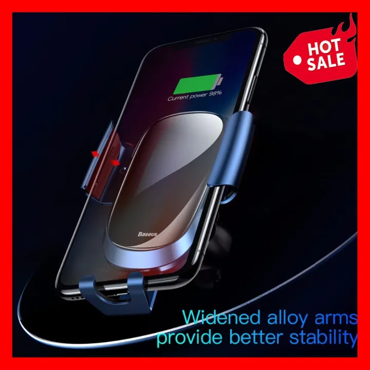 SEAL!! Baseus SUYL-WL01 Car Mount Future Phone Holder Black แท่นวาง ...