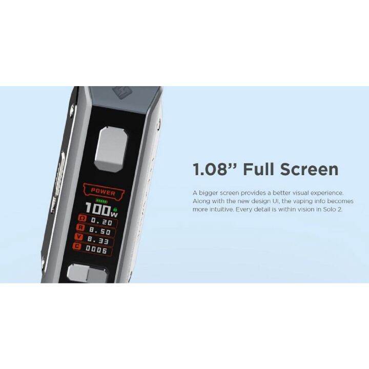 Aegis SOLO 2 MOD S100 Mod by Geek Vape Legit | Lazada PH