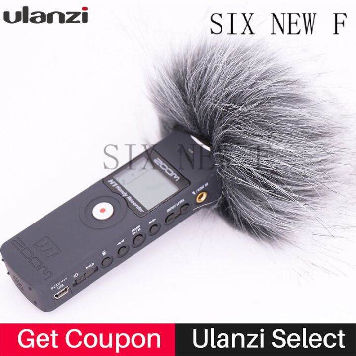 【SIX NEW - F】Ulanzi Outdoor Windscreen Deadcat Windshield for ZOOM H1 ...