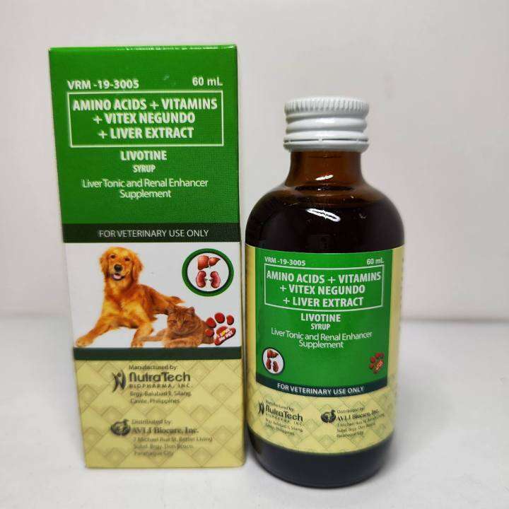 [SOUTH VET] Livotine Cat and Dog Liver Tonic and Renal Enhancer ...