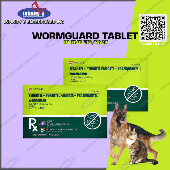 WORMGUARD (10 TABLETS/PACK) - EXPIRY APRIL 2024 | Lazada PH