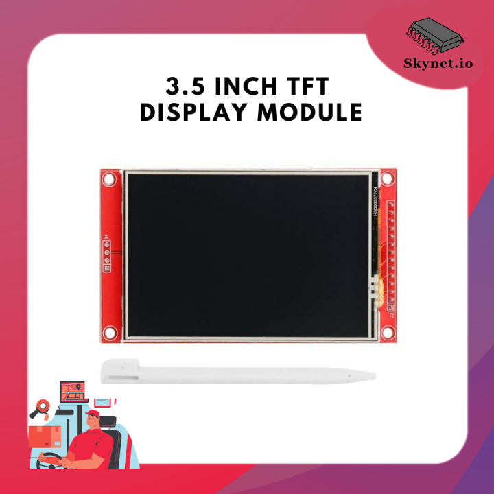 2.8 " SPI TFT LCD Module Display +Touch Panel Screen ILI9341 | Lazada.co.th