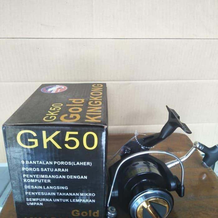 Reel Golden Fish Gold Kingkong GK 50 | Lazada Indonesia