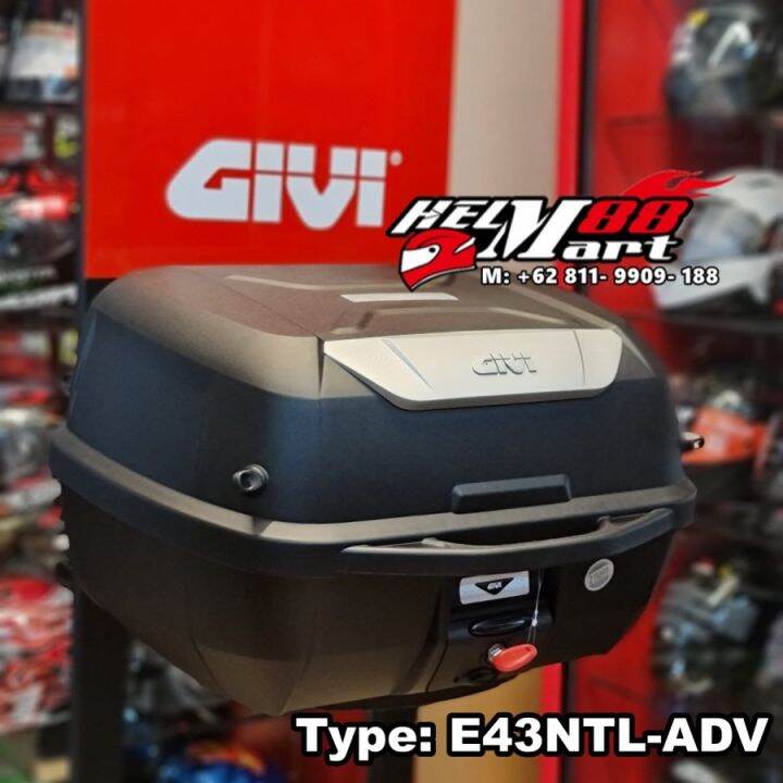 Box Motor GIVI E43 ADV MULEBOX Top Box GIVI E43NTL ADVANCE Box Touring | Lazada Indonesia