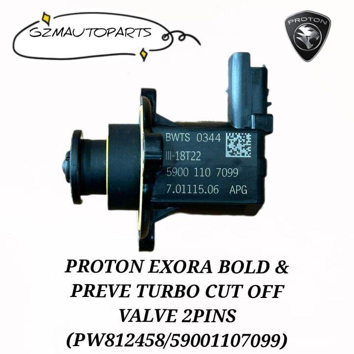 PROTON EXORA BOLD & PREVE SUPRIMA S TURBO CUT OFF VALVE 2PINS (PW812458 ...