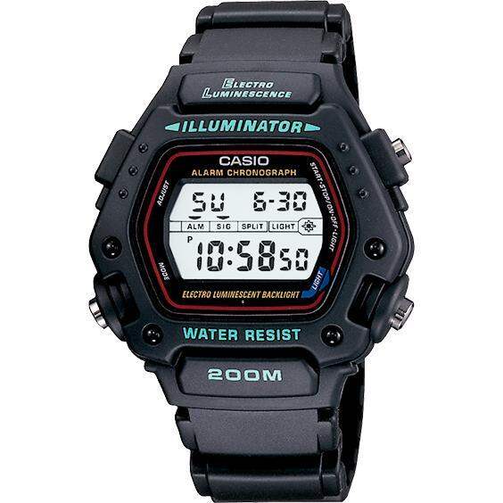 Casio "Mission Impossible" นาฬิกาข้อมือผู้ชาย สายเรซิน รุ่น DW-290-1 ...
