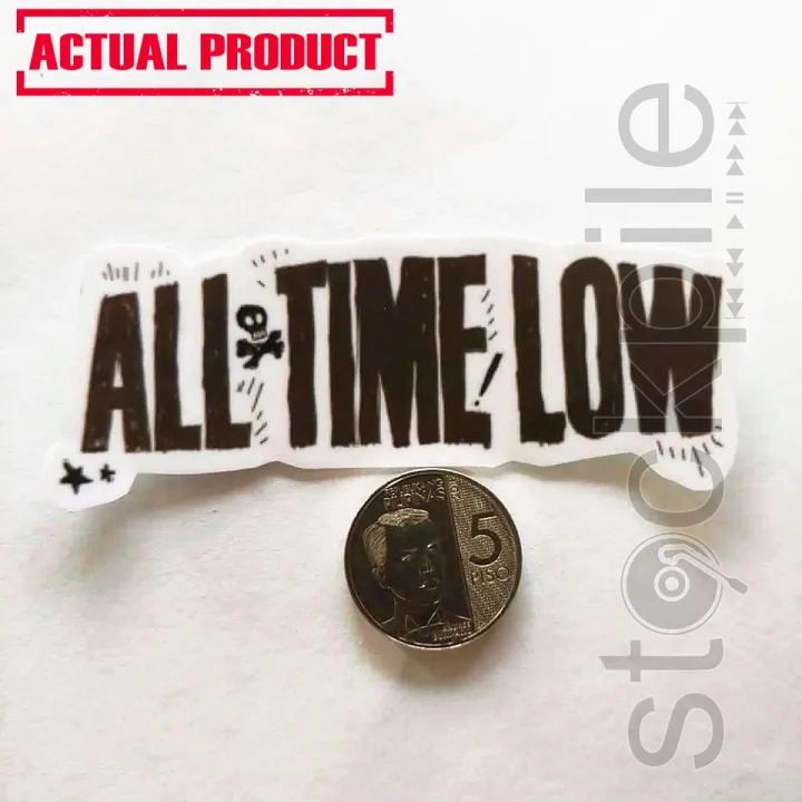 ALL TIME LOW ROCK N ROLL BAND VINYL STICKERS | Lazada PH