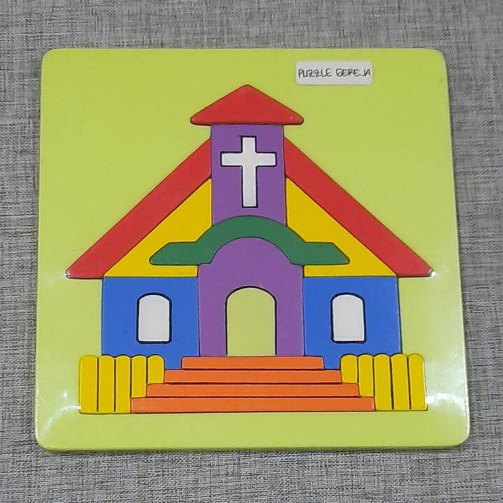 Puzzle Gereja | Lazada Indonesia