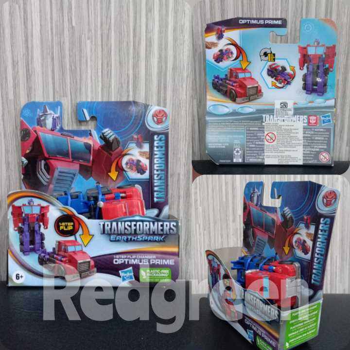 Transformers Earth Spark One Step Flip Changer Original 1 step flip ...
