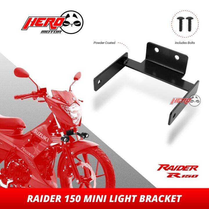 FAST SHIP- Raider 150 LED Light Bracket Led Holder For Mini Driving ...