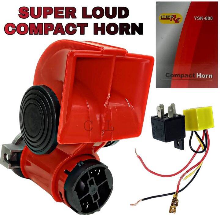 LOUD AIR COMPACT HORN W/ RELAY 12V | Lazada PH