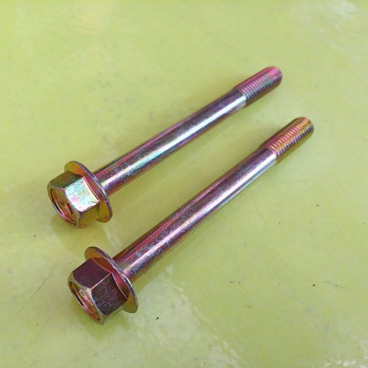 FLANGE BOLT KUNING M10 X 75 / BAUT 14 KUNCI 14 / BAUT TOPI M10 X 75 ...